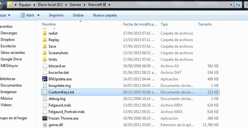 Descargar DotA CustomKeys en Ingles